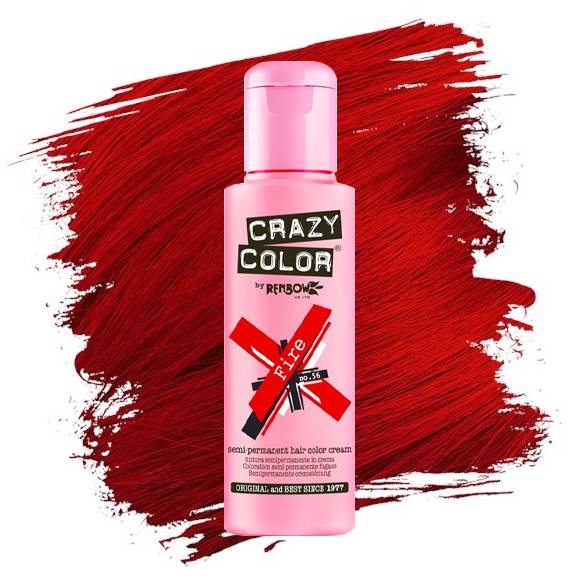 Crazy Color - Vibrant Shades - Fire (56) | Crazy Color Semi-Permanent ...