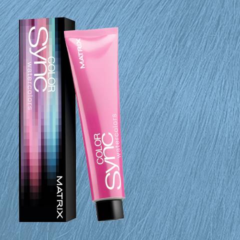 matrix Color Sync Watercolors - Sapphire Blue | Matrix Super Sync ...