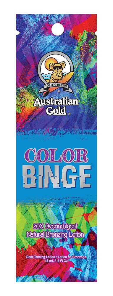 AUSTRALIAN GOLD - SACHET - Color Binge - 15ml | Australian Gold Sachets ...