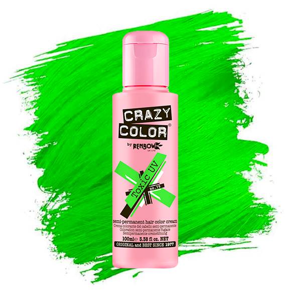 Crazy Color - Vibrant Shades - Toxic UV (79) | Crazy Color Semi ...