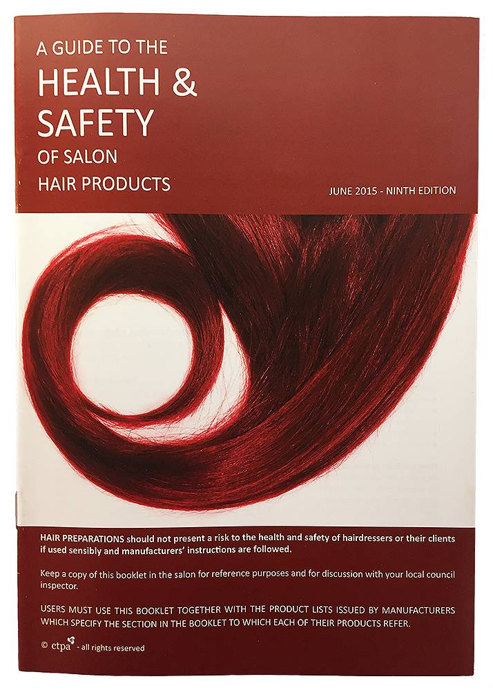 COSHH Handbook | Hair Stationery and Marketing | Barkers Hairdressing ...