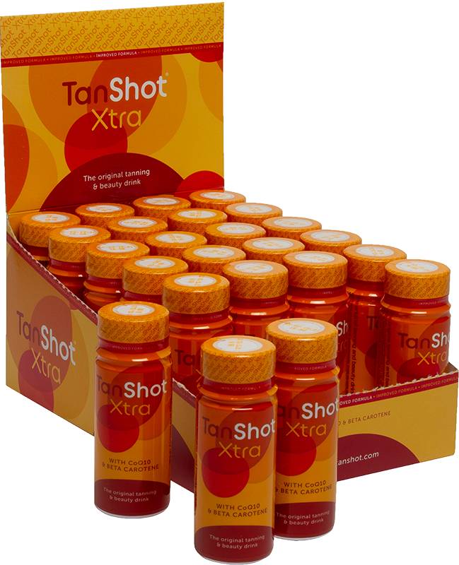 TAN SHOT - Tan Shot XTRA Q10 - 24Pk | Australian Gold Tan Extenders ...