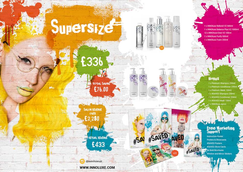 INNOluxe V2 In Salon Treatment Pack - Super Size | Barkers Hairdressing ...