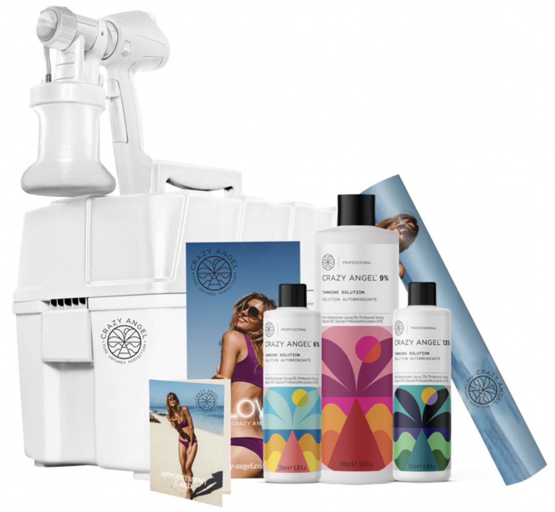 CRAZY ANGEL - Salon Airbrush System - Elite | Crazy Angel | Barkers ...