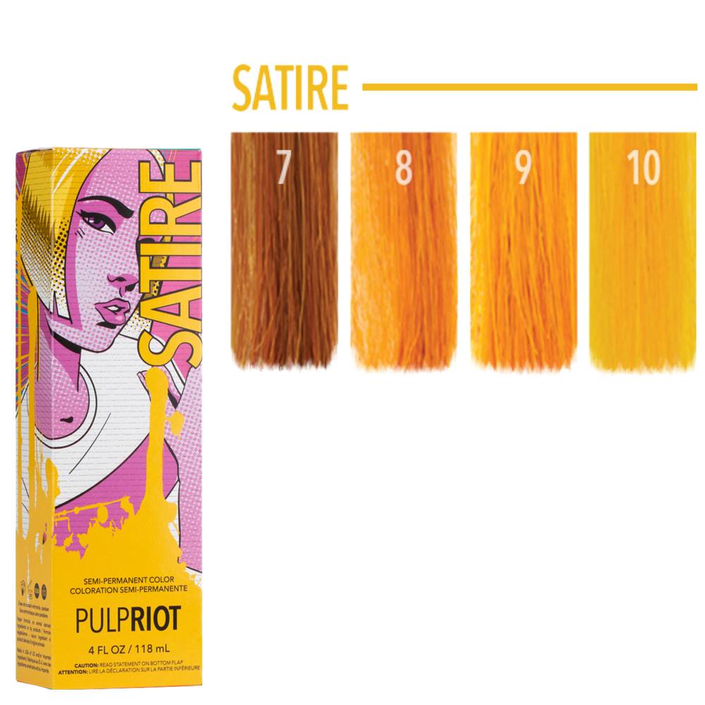 PULP RIOT SEMI PERMANENT Satire Yellow | SEMI PERMANENT | Barkers ...