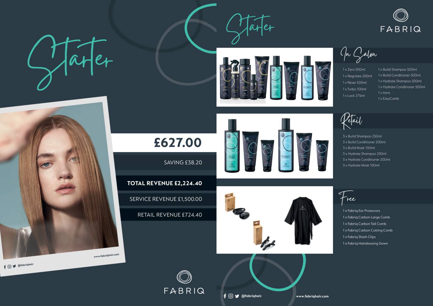 FABRIQ Treatment Packs - Starter | Fabriq | Barkers Hairdressing ...