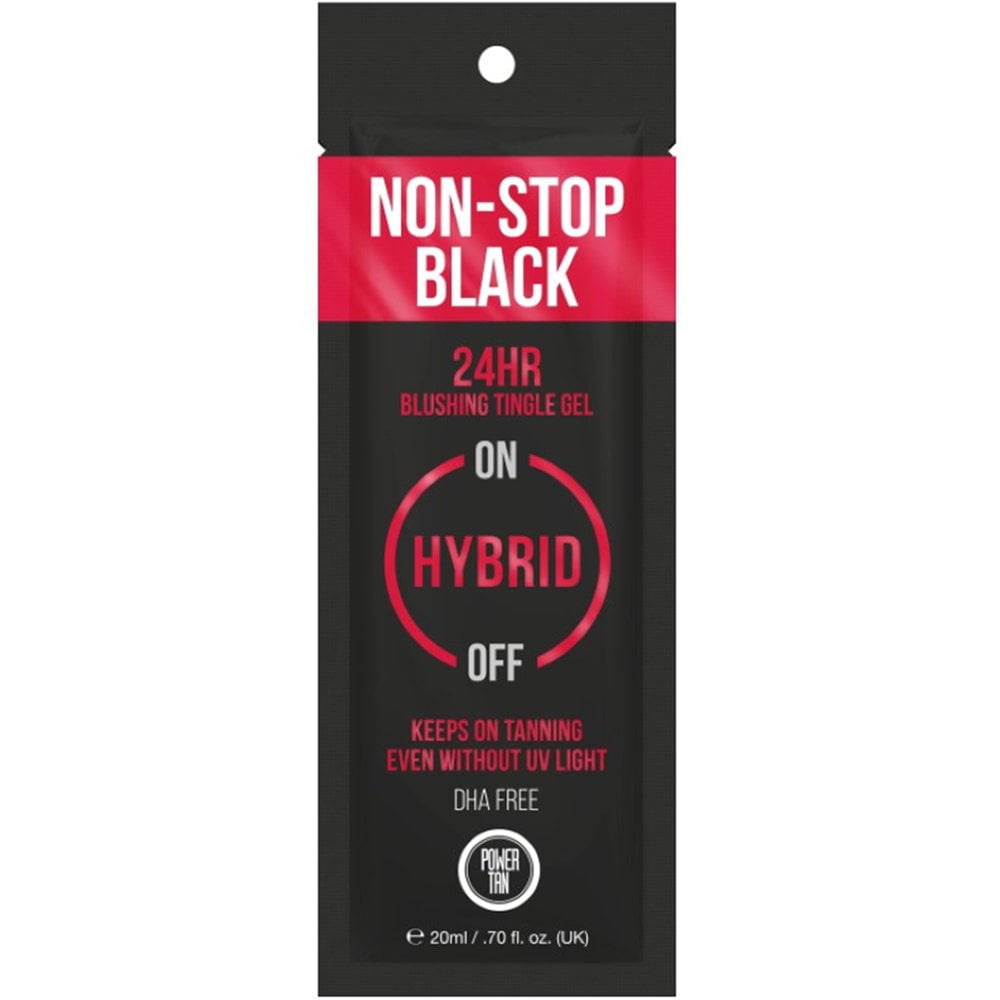 POWER TAN - Non-Stop Black - Sachet - Hybrid Tingle Gelee | Power Tan ...