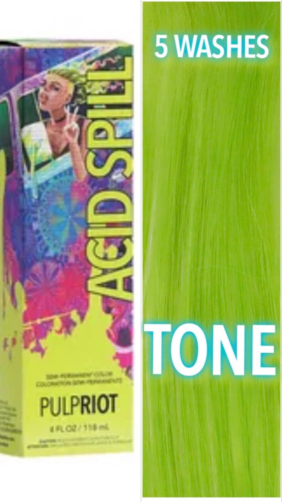 PULP RIOT SEMI PERMANENT Acid Spill | SEMI PERMANENT | Barkers ...