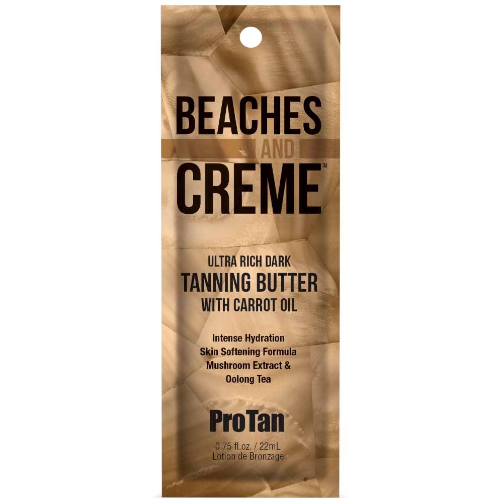 Pro Tan - Beaches & Creme - Sachets - Ultra Rich Dark Tanning Butter ...
