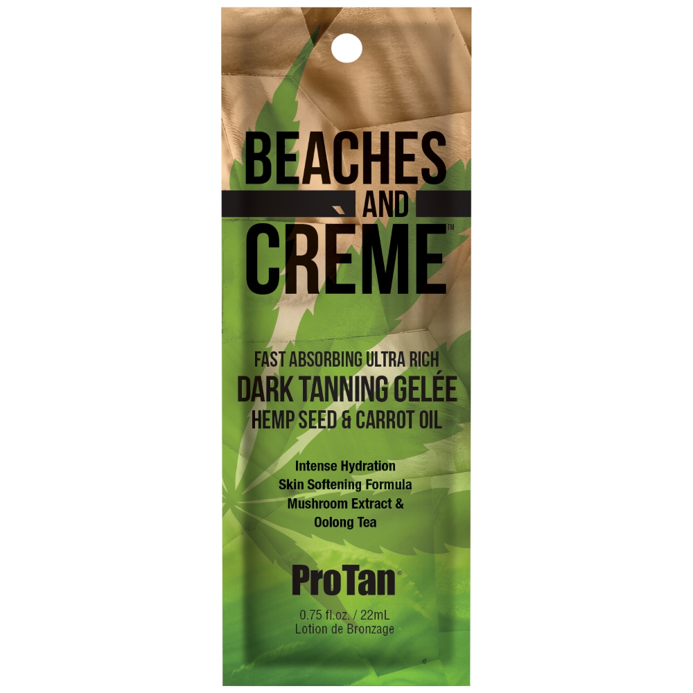 Pro Tan - Beaches & Creme - Sachets - Dark Tanning Gelee | Pro Tan ...