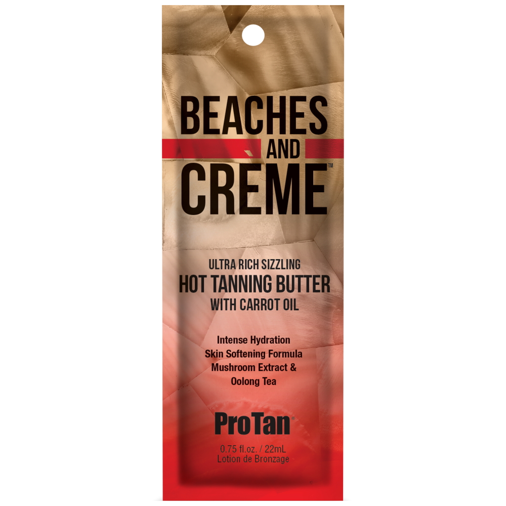 Pro Tan - Beaches & Creme - Sachets - Sizzling Butter | Pro Tan ...